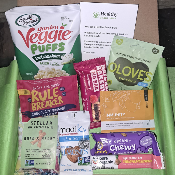 Healthy Snack Boxes: Gluten Free Snacks, Sugar Free Snacks, and Dairy ...