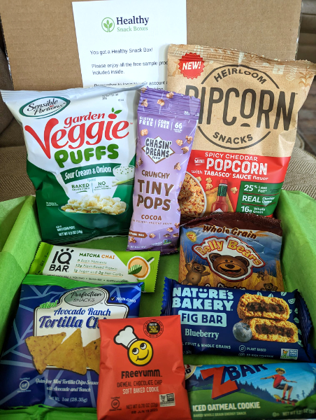 Healthy Snack Boxes: Gluten Free Snacks, Sugar Free Snacks, and Dairy ...